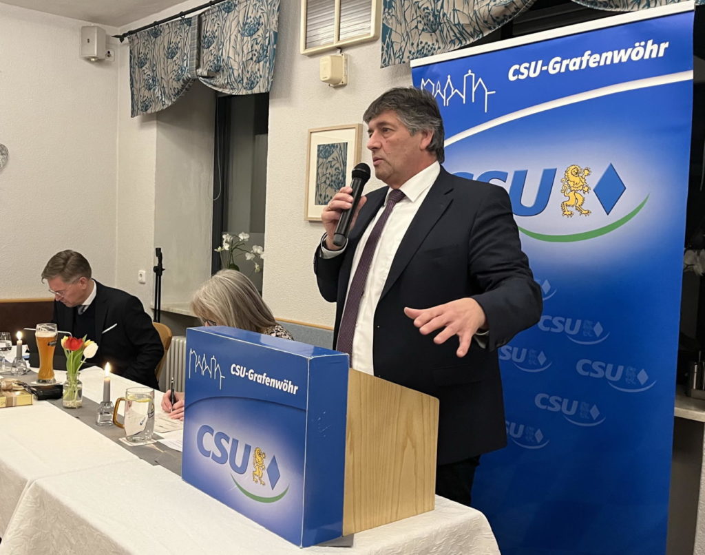 Bericht zur Ortshauptversammlung 2023 – CSU Grafenwöhr